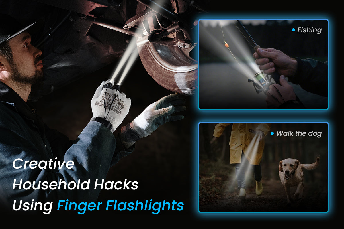 Not Just a Toy! Creative Household Hacks Using Finger Flashlights ...